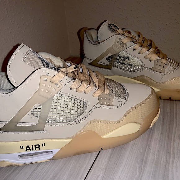 Jordan | Shoes | Jordan Retro 4 Off White Sail W | Poshmark